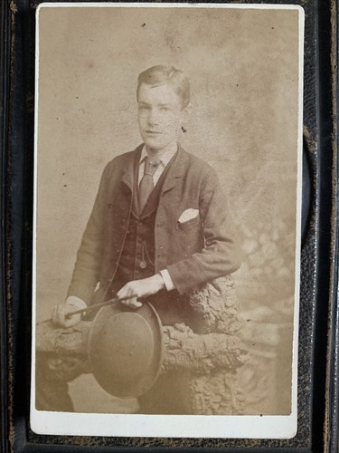 Gentleman William Lacy 20 Blackfriars Road London Victorian Photo Sepia ...