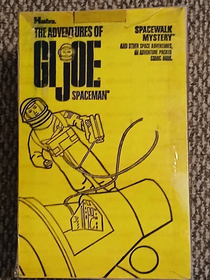 Vintage 1966 GI Joe Spaceman Spacewalk Mystery #7981 Original Box ...