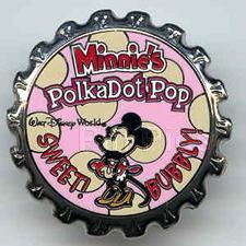 Disney WDW Soda Pop Series Minnie Mouse's Polka Dot Pop Pin | eBay