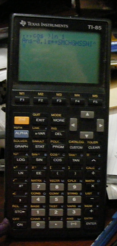 TI-85 Graphing Calculator, WORKING, with Manual | eBay