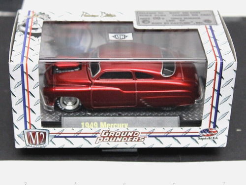 M2 Machines 2011 Ground Pounders, 1949 Mercury "The Tub", candy apple ...