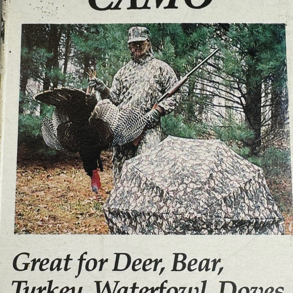 Buckwing MAGNUM II Porta Roof Tree Umbrella & Turkey Blind Camo 54" IOB ...