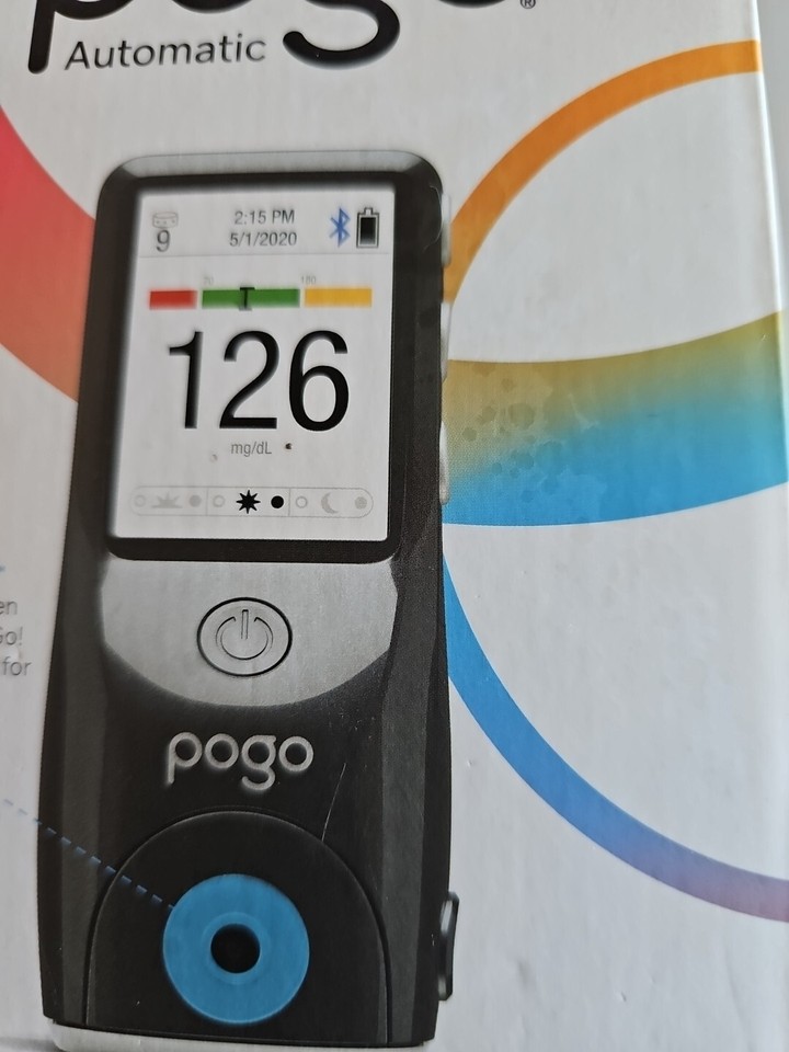 Pogo Automatic Blood Glucose Monitoring System (New Box Damage) | eBay