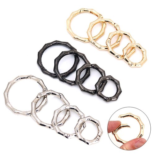 Polygon-Ring Buckles Bag Belt Buckle Snap Clasp Clip Carabiner Purses Handbags | eBay