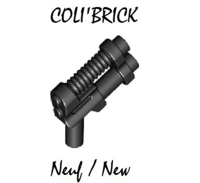 Lego 95199 - 2 x Pistolet / Minifig weapon gun 2 Barrel Pistol - Black ...