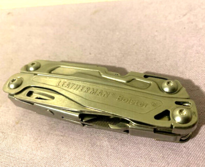 Leatherman Bolster Multi-Tool With Pocket Clip 420HC Stainless Steel ...