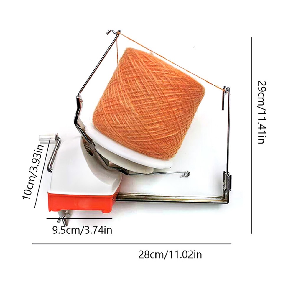 Yarn Ball Winding Machine 500g Fiber/Wool Ball Winder Yarn Ball Hand ...