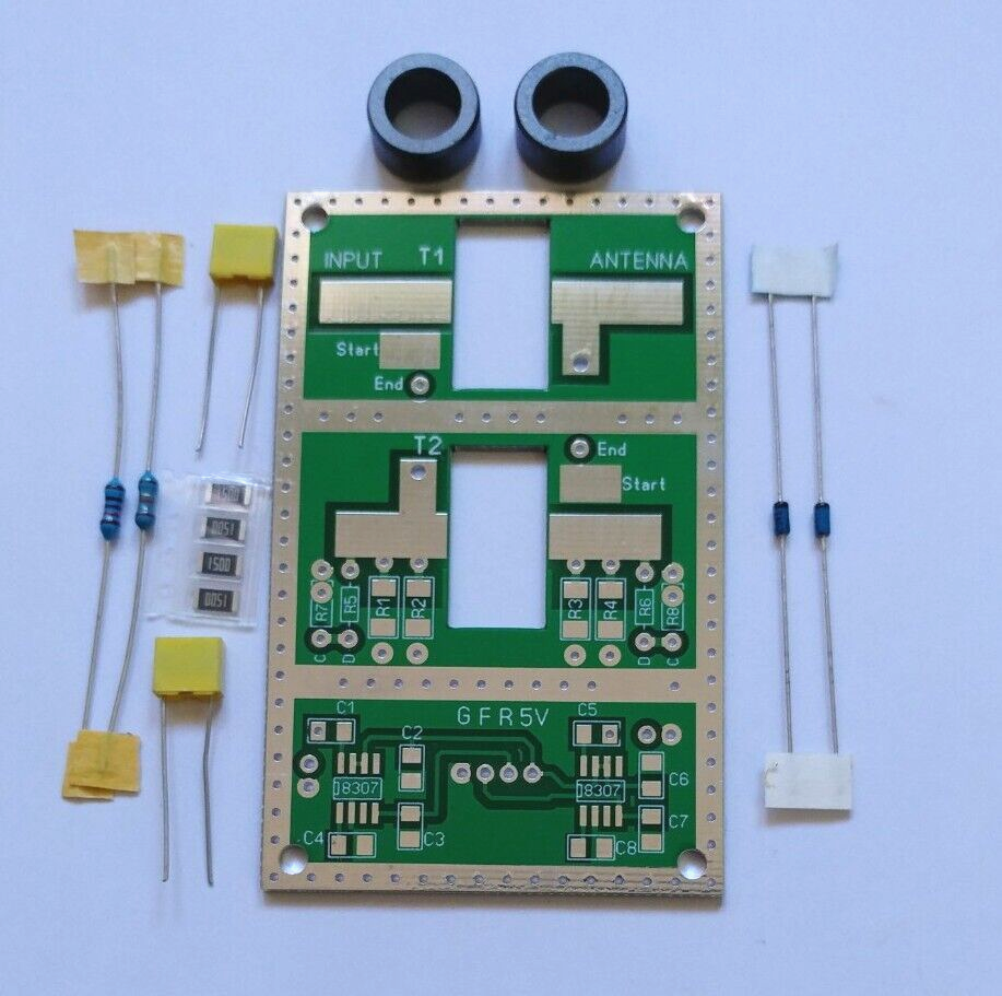 Universal SWR Power meter HF RF bridge KIT AD8307 2-50 Mhz for LDMOS ...