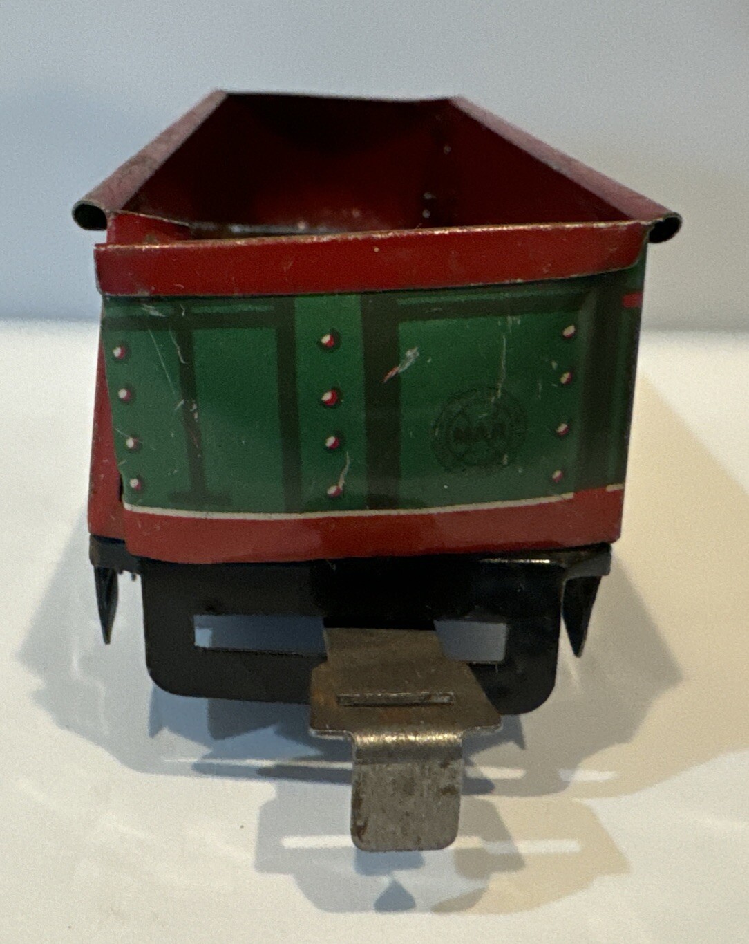 Marx O Scale Rock Island CRI&P Gondola 552 1-way Couplers Tin Train Car ...