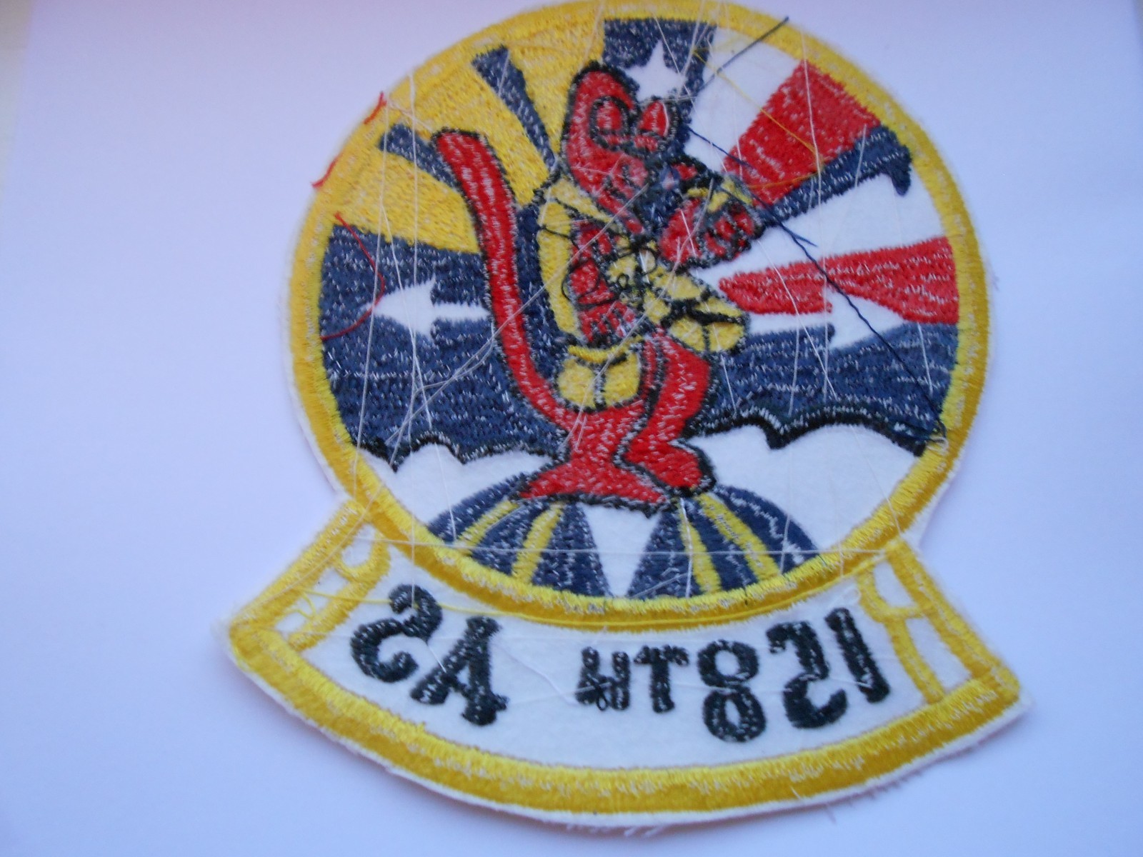 RAF/USAF squadron cloth patch 158TH A S | eBay UK