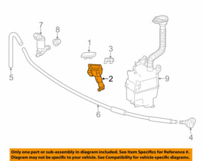 85208-48070 Toyota Actuator sub-assy, headlamp washer, lh 8520848070 ...