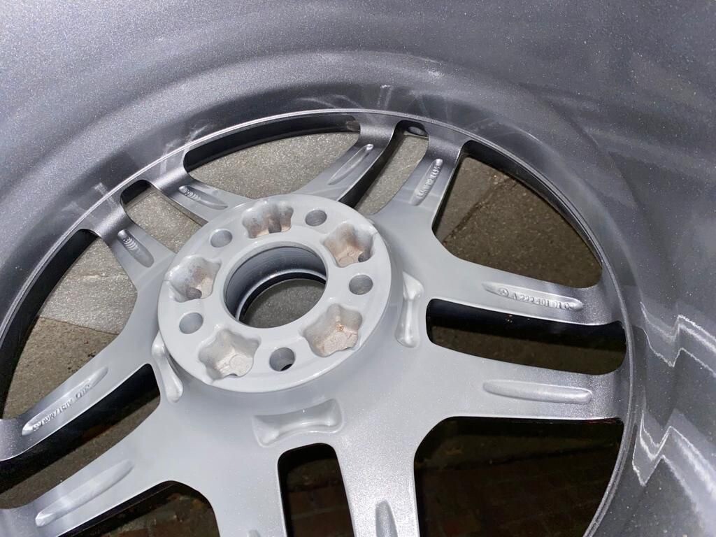 MERCEDES OEM S400 S550 S600 2014-2018 19" REAR AMG WHEEL 2224010100 RIM ...