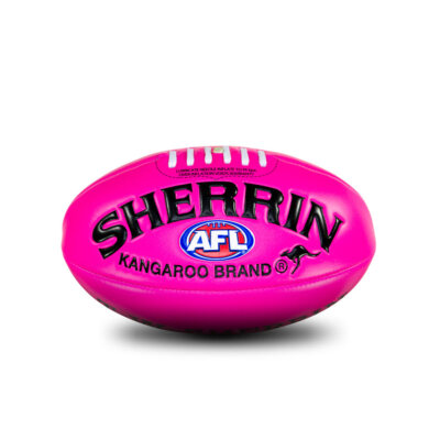 Sherrin Soft Touch PVC Pink Footy Football Youths size 3 Junior size 1 ...