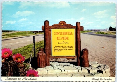 Postcard - Continental Divide, Interstate 40 - New Mexico | eBay
