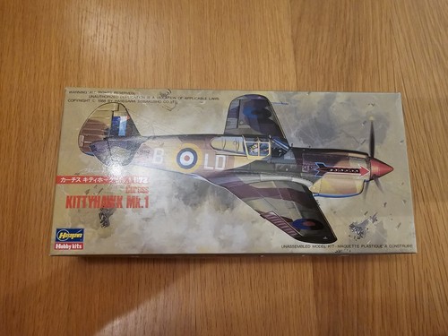 Hasegawa 1:72 Curtiss Mk.1A Kittyhawk RAF Fighter Plastic Model Kit # ...
