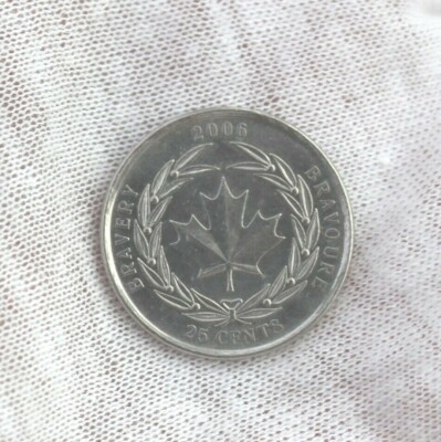 2006 Canada Quarter 25 Cents Medal of Bravery Circulated | eBay