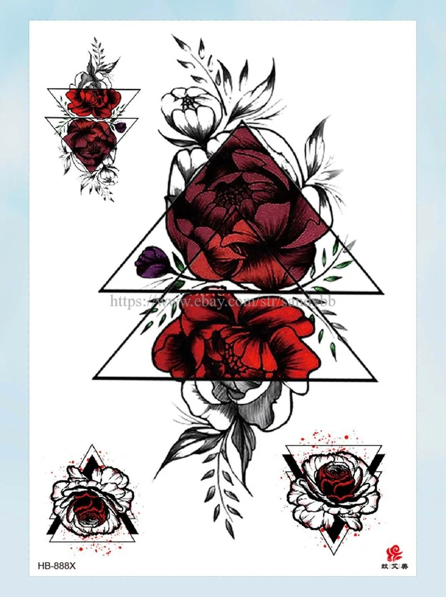 Flower Side Piece Tattoo Designs | Best Flower Site