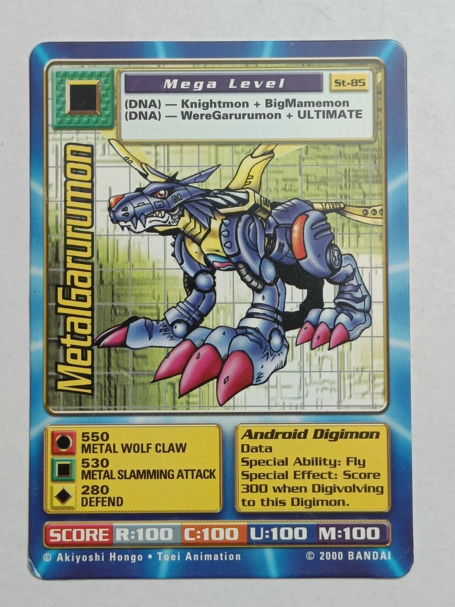 Wargreymon And Metalgarurumon Dna Digivolve