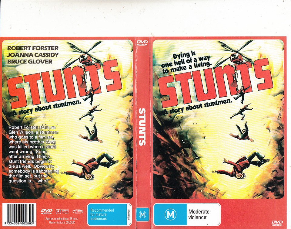 Stunts-A Story About Stuntmen-Robert Forster/Joanna Cassidy/B Glover ...