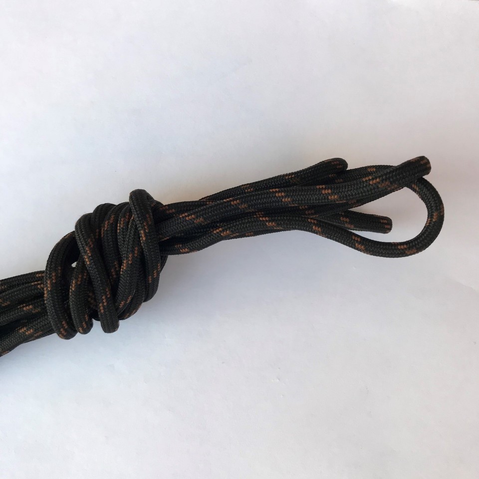 3 pairs round boot shoe laces for hiking work construction 4 6 8 10 ...