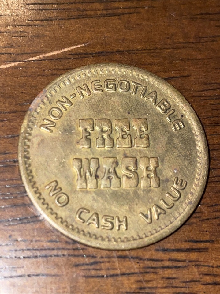 Vintage Gulf Free Car Wash Token Coin Medallion | eBay