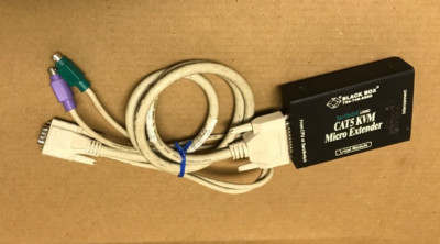 Black Box ACU3001A Cat5 KVM Micro Extender Local Module W/ Cables | eBay