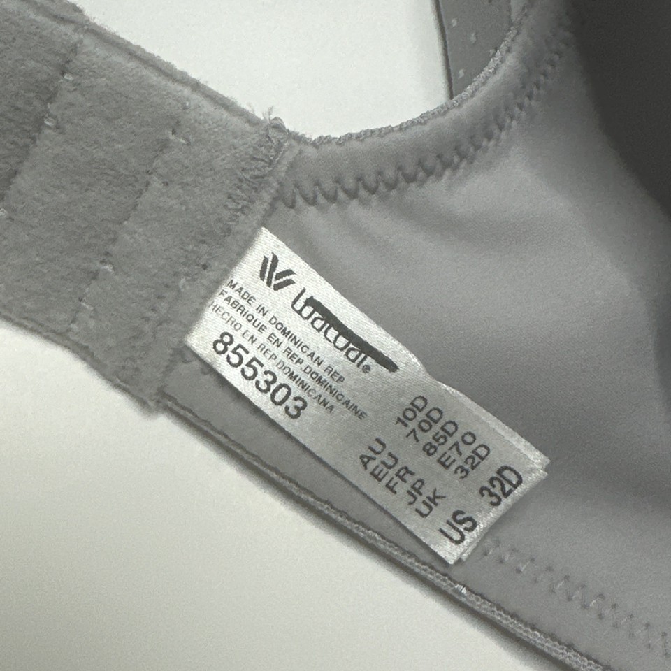 Wacoal 855303 Back Appeal Underwire Back Smoothing Bra Silver Sconce ...