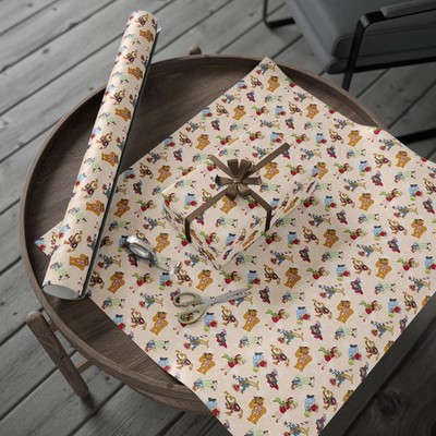 Muppets Christmas Wrapping Paper, Kermit Rizzo Xmas Gift Wrap | eBay