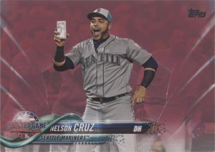 2018 Topps Update Series - All-Star Nelson Cruz #US182 Mother's Day Hot ...