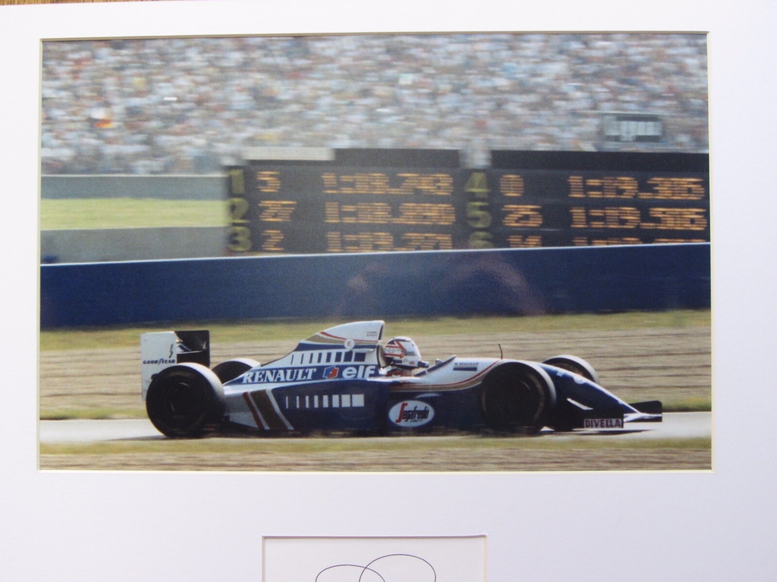Signed and framed Nigel Mansell collection. | eBay UK