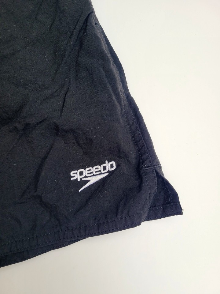 Boys Speedo Black Polyester Shorts Action Sports Size S Fits 12 - 13 ...