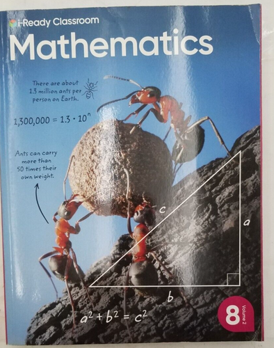 i-Ready Classroom Mathematics Grade 8 Volume 2 | eBay