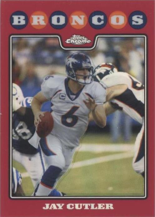 2008 Topps Chrome - Jay Cutler #TC7 Red Refractor /25 for sale online | eBay