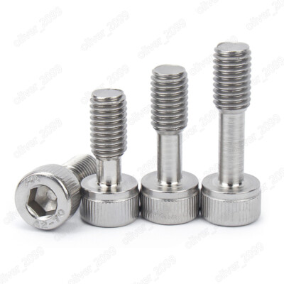 304 Stainless Steel Hex Socket Bolts Cap Head Screws With Waisted Shank ...