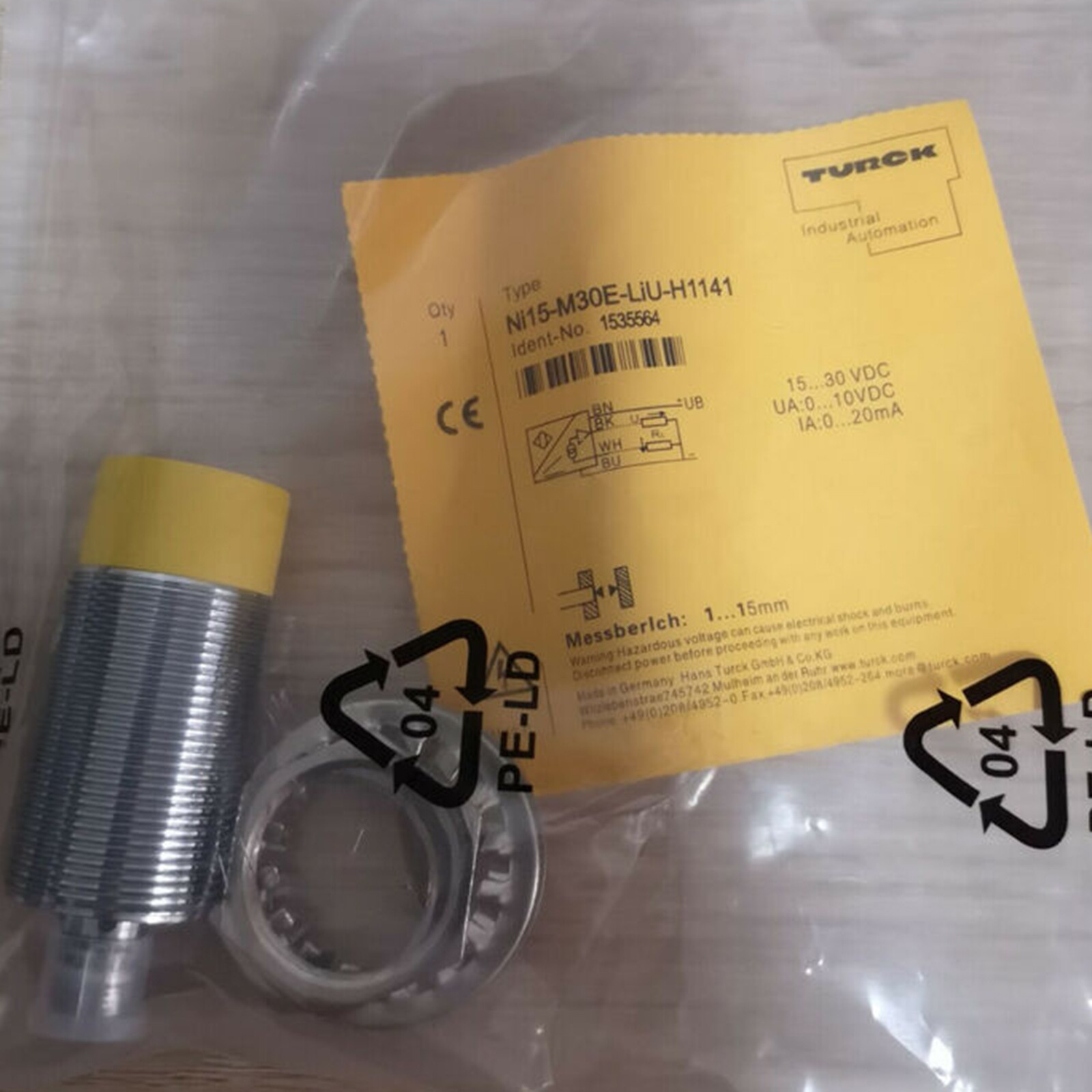 Brand new TURCK NI15-M30E-LIU-H1141 PROXIMITY SWITCH Free ship | eBay