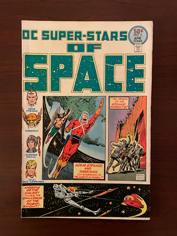 (Lot of 3 Comics) DC Super-Stars #2 #4 #8 (DC 1976) Adam Strange Bronze ...