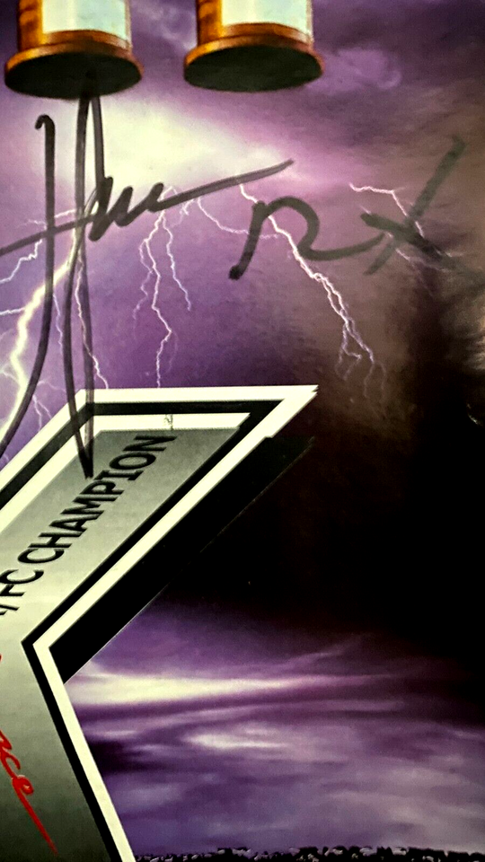 JOHN FORCE SIGNED NHRA DRAG RACING 2000 FORCE EXTREME 10.7 X 16 RARE ...