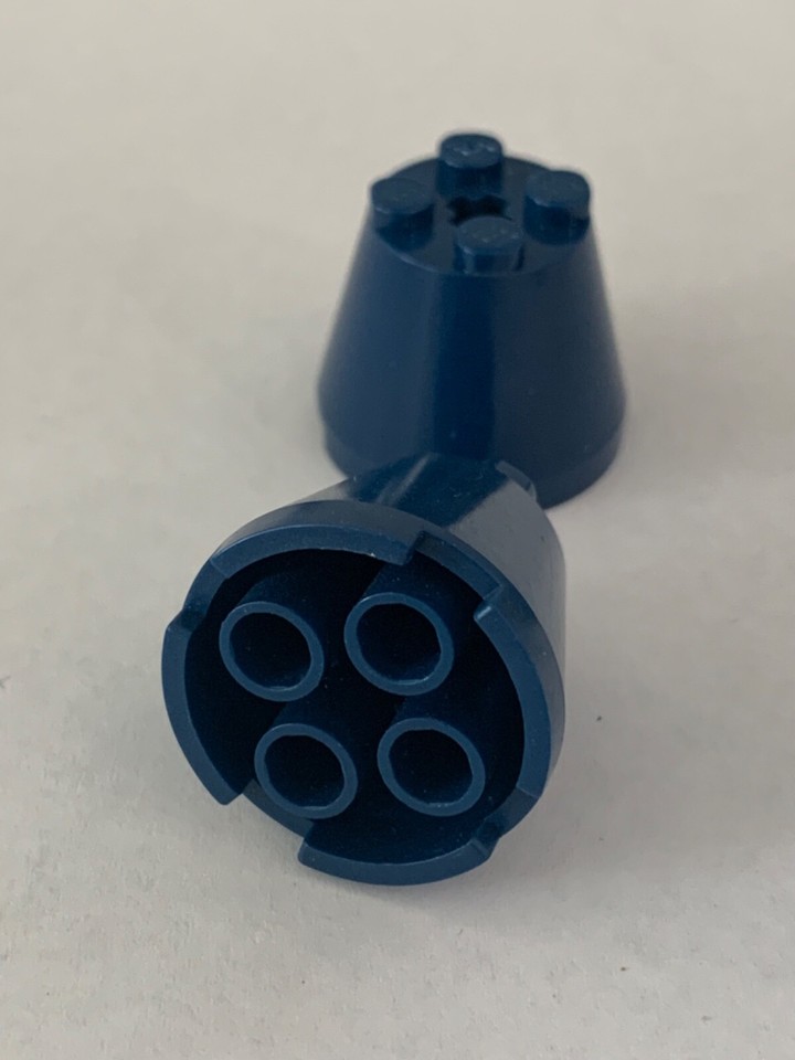 LEGO Parts 6233 (2pcs) Cone 3 x 3 x 2 with Axle Hole Choose Color | eBay