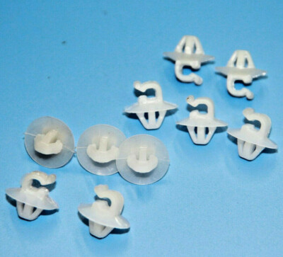 SUZUKI CAR BONNET STRUT ROD HOLDER SUPPORT CLIPS ‘COLOUR - WHITE’ | eBay UK