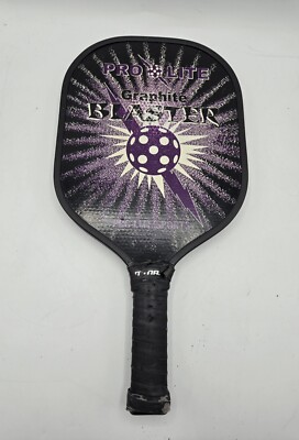Pro Lite Blaster Graphite Pickleball Paddle Racquet Purple Made In USA ...