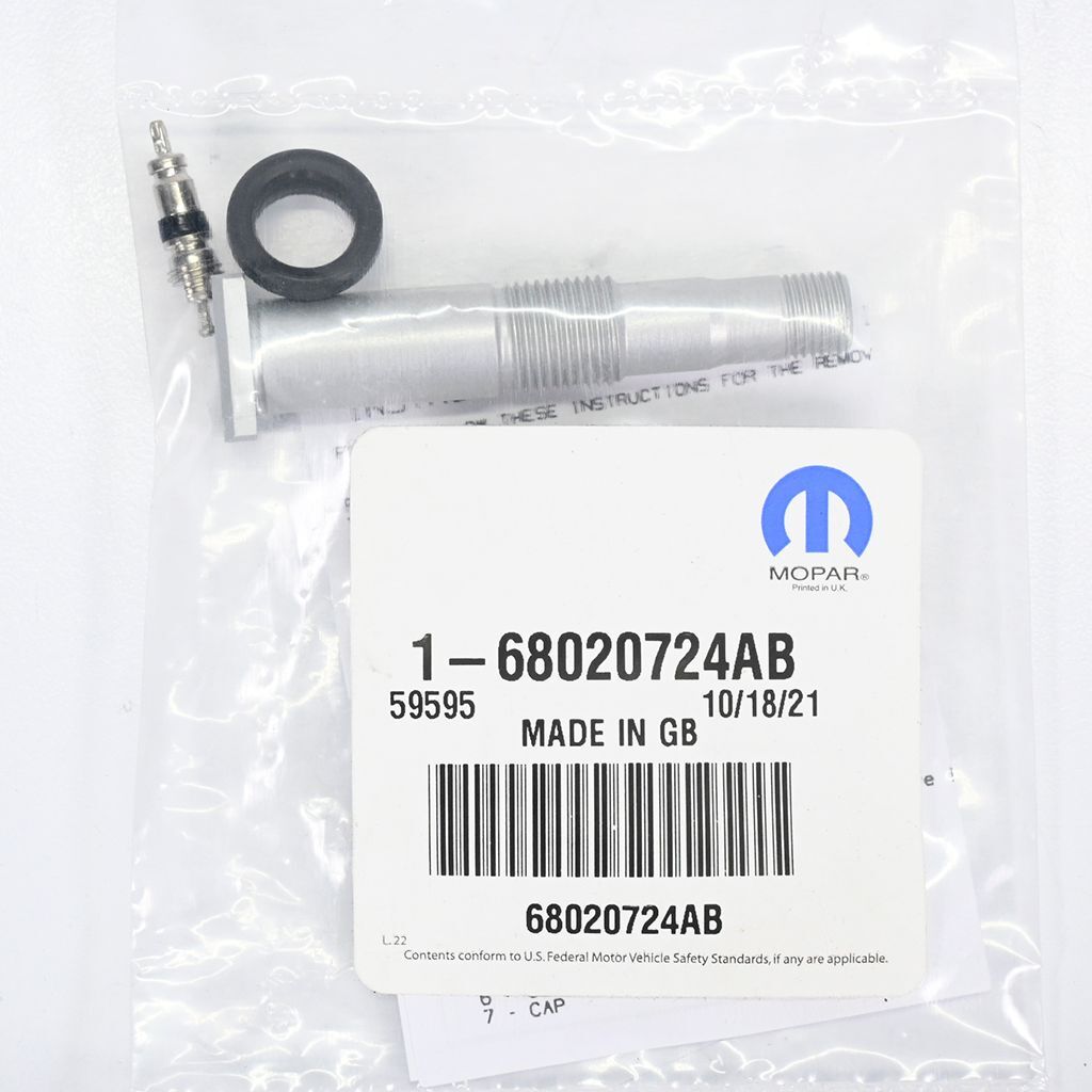 TPMS Valve Kit-R/T, VIN: T Mopar 68020724AB for sale online | eBay