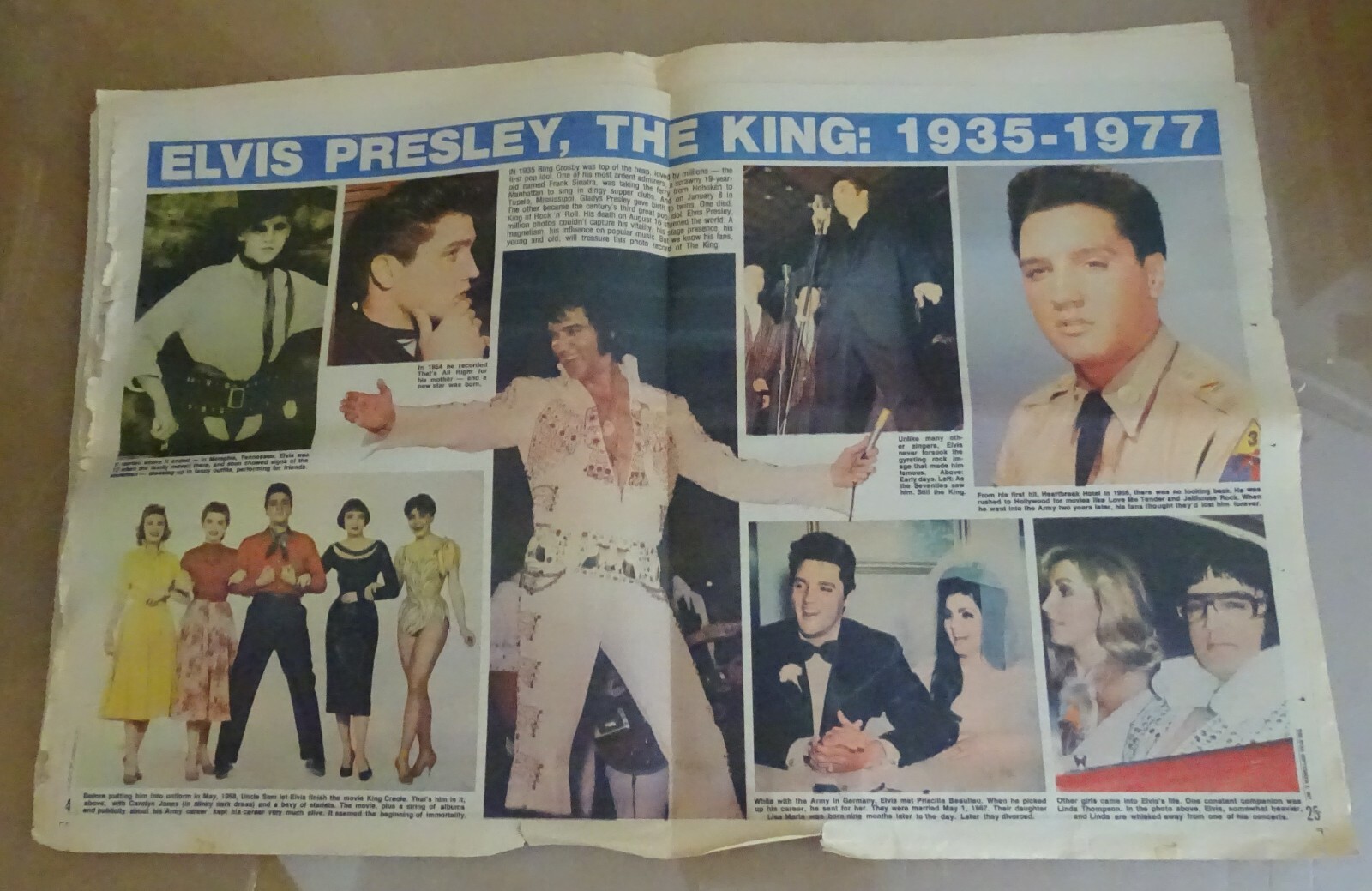 1977 The Star (tabloid) ELVIS, Britt Ekland, Nick Nolte, John Kennedy ...