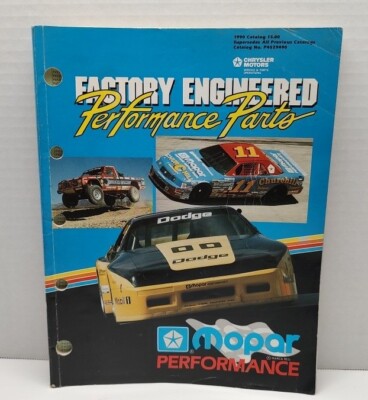 MOPAR PERFORMANCE...PERFORMANCE PARTS Book with PRICE LIST--P4529490 | eBay