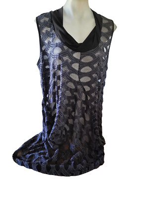 TAKING SHAPE Open Weave Lace Tunic Size S (16) | eBay Australia
