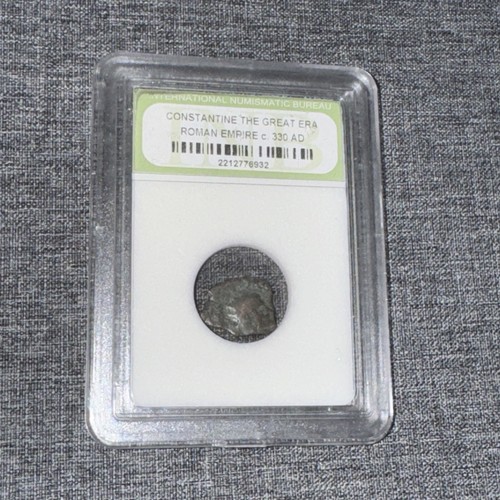 Constantine The Great Era Roman Empire c. 330AD INB Fragment Coin Slab ...