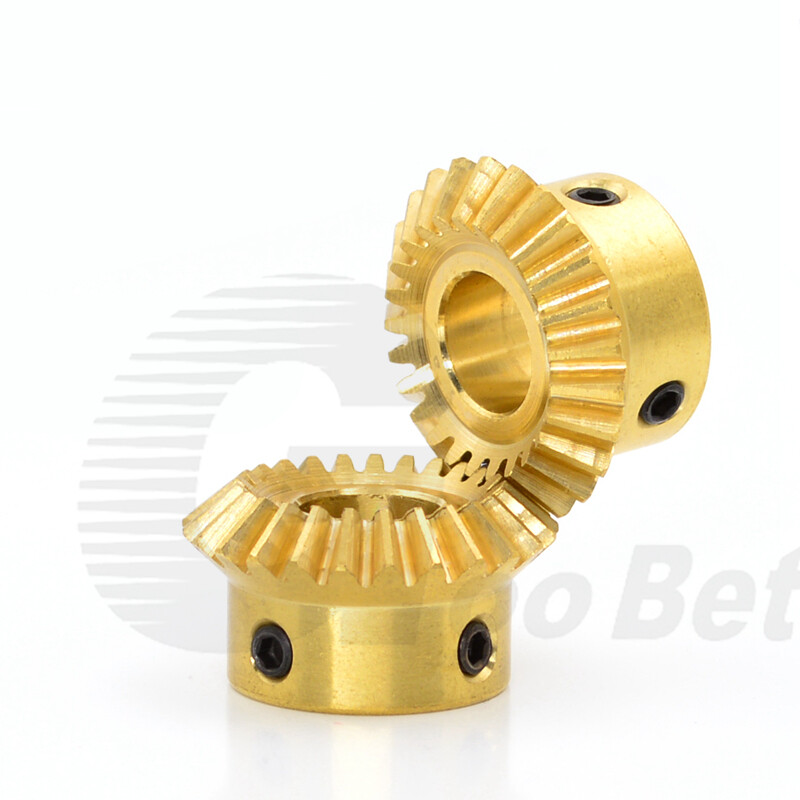 Bevel Gear Module 0.5 Brass 20/25/30 Tooth 90° 1:1 Pairing Miter Gear ...