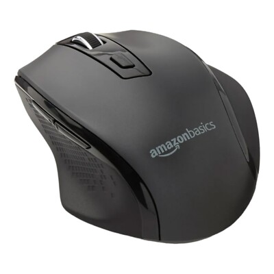 New Amazon Basics Ergonomic 2.4 Ghz Wireless Optical PC Mouse, DPI ...