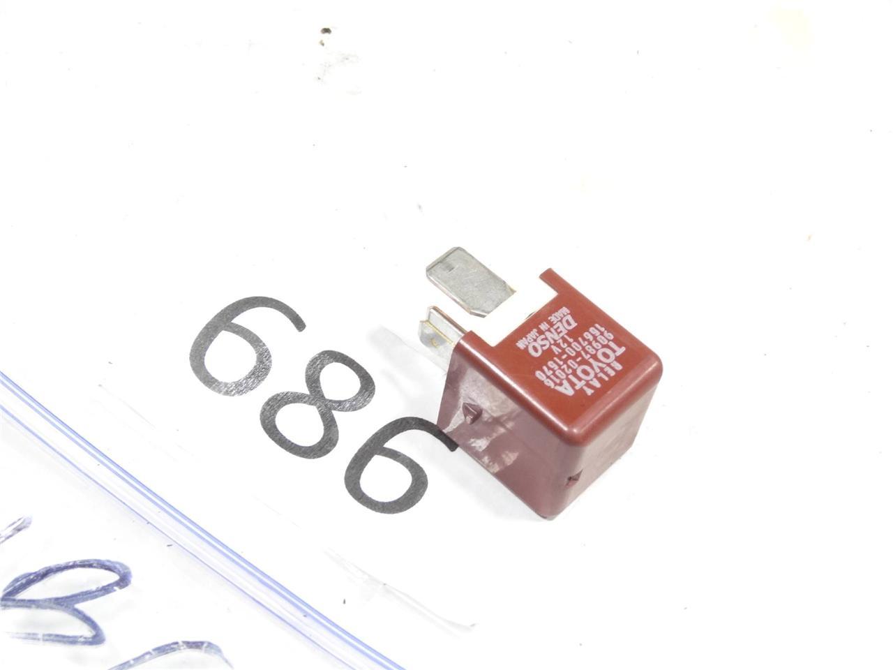 TOYOTA LEXUS 90987-02016 COOLING FAN RELAY 156700-1570 OEM 1B686 | eBay