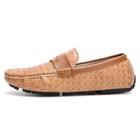 Mens Pumps Slip on Loafers Soft Comfy Breathable Weave Driving ...