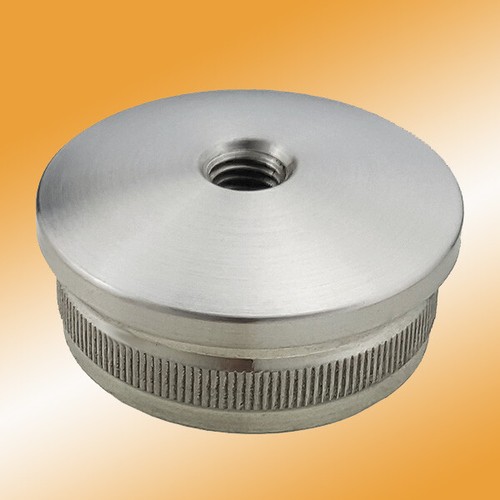 Endkappe Deckel Rohrstopfen Innengewinde M8 hohl gewölbt 42,4 x 2 ...